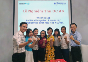 Neovia Việt Nam ký nghiệm thu và chính thức đưa Phần Mềm Quản Lý Nhân ...